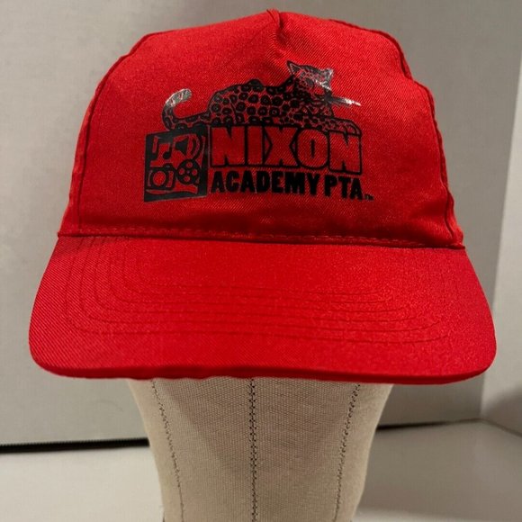 Accessories | Nixon Academy Pta Red Dad Style Hat Adult Size Adjustable ...